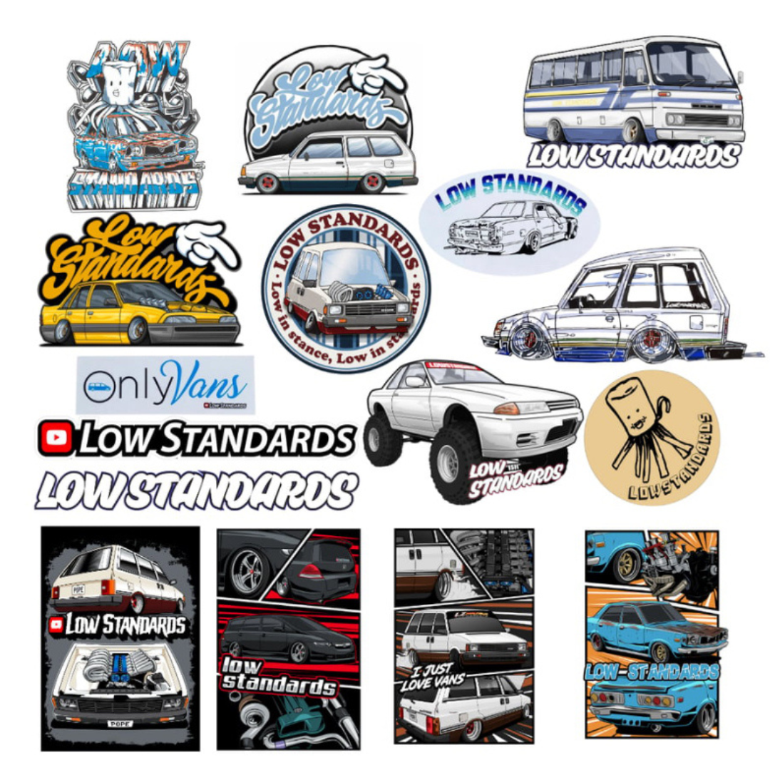 STICKERS – LOW STANDARDS