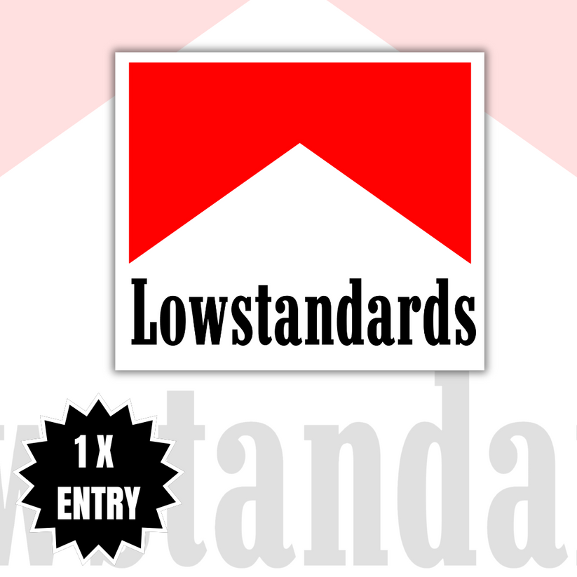 LOW STANDARDS - STICKER - MARLBORO